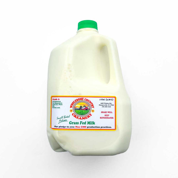 Grassfed Gallon Milk - The Market at Summerfield Farms