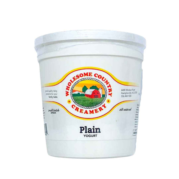 Yogurt Plain Unsweetened Quart - The Market at Summerfield Farms